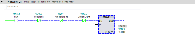TIA Portal: Traffic Lights Sequencer With Shift Register - NODE 12