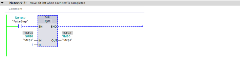 TIA Portal: Traffic Lights Sequencer With Shift Register - NODE 12