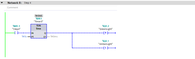 TIA Portal: Traffic Lights Sequencer With Shift Register - NODE 12